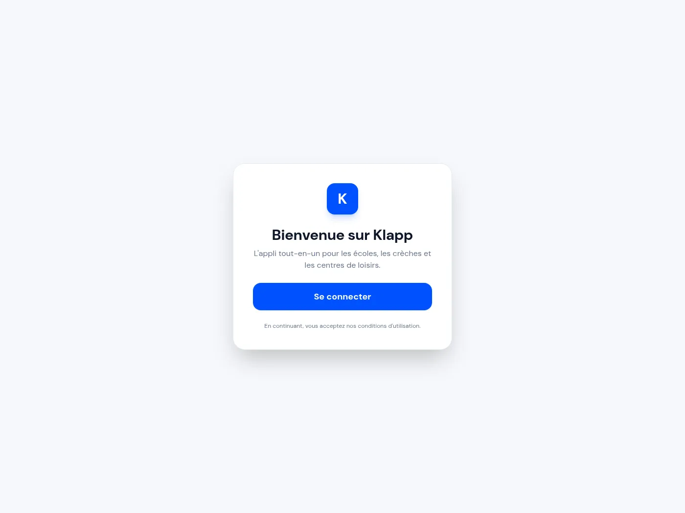 Klapp App Clone
