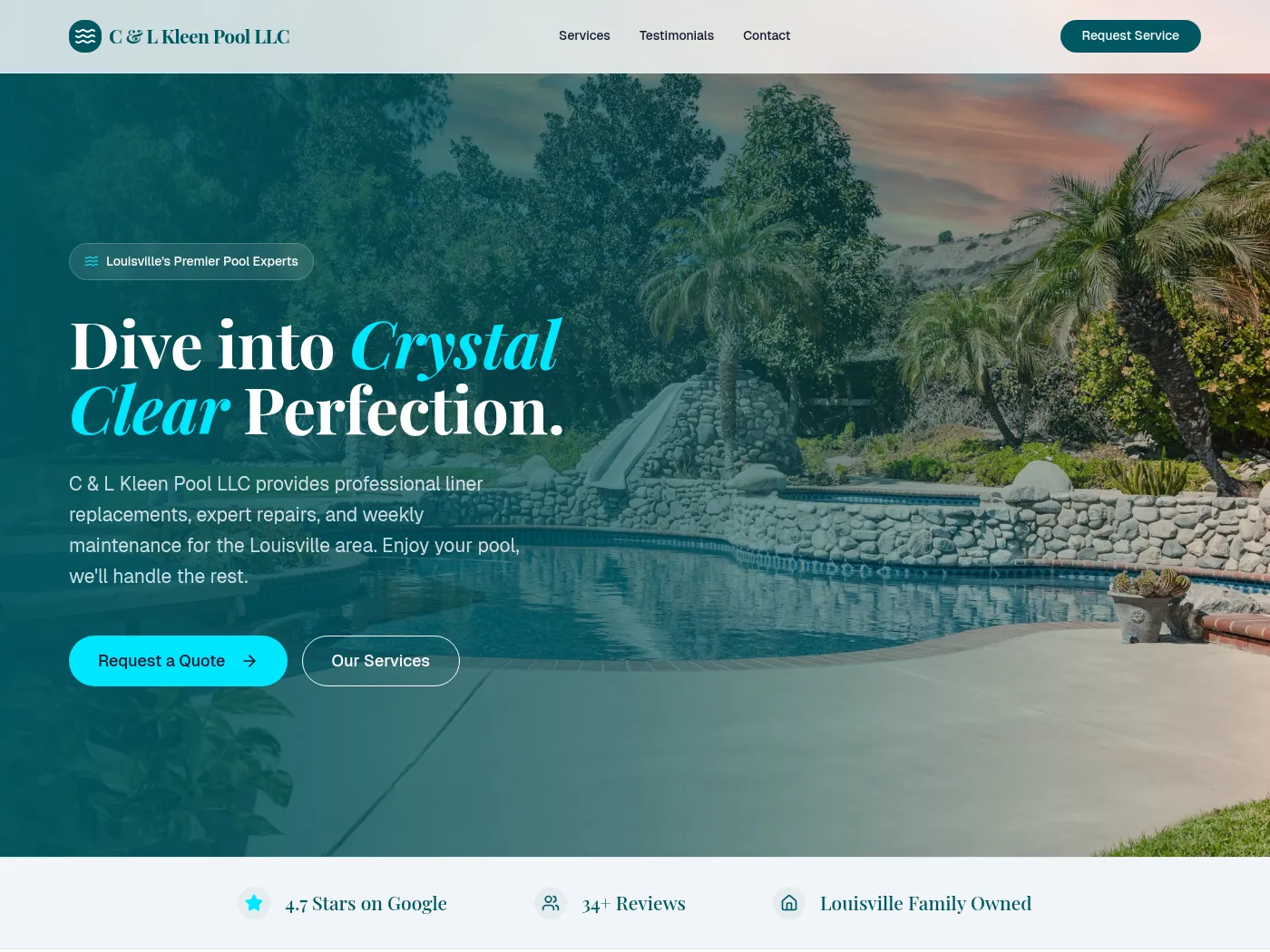 KleenPool Web Portal