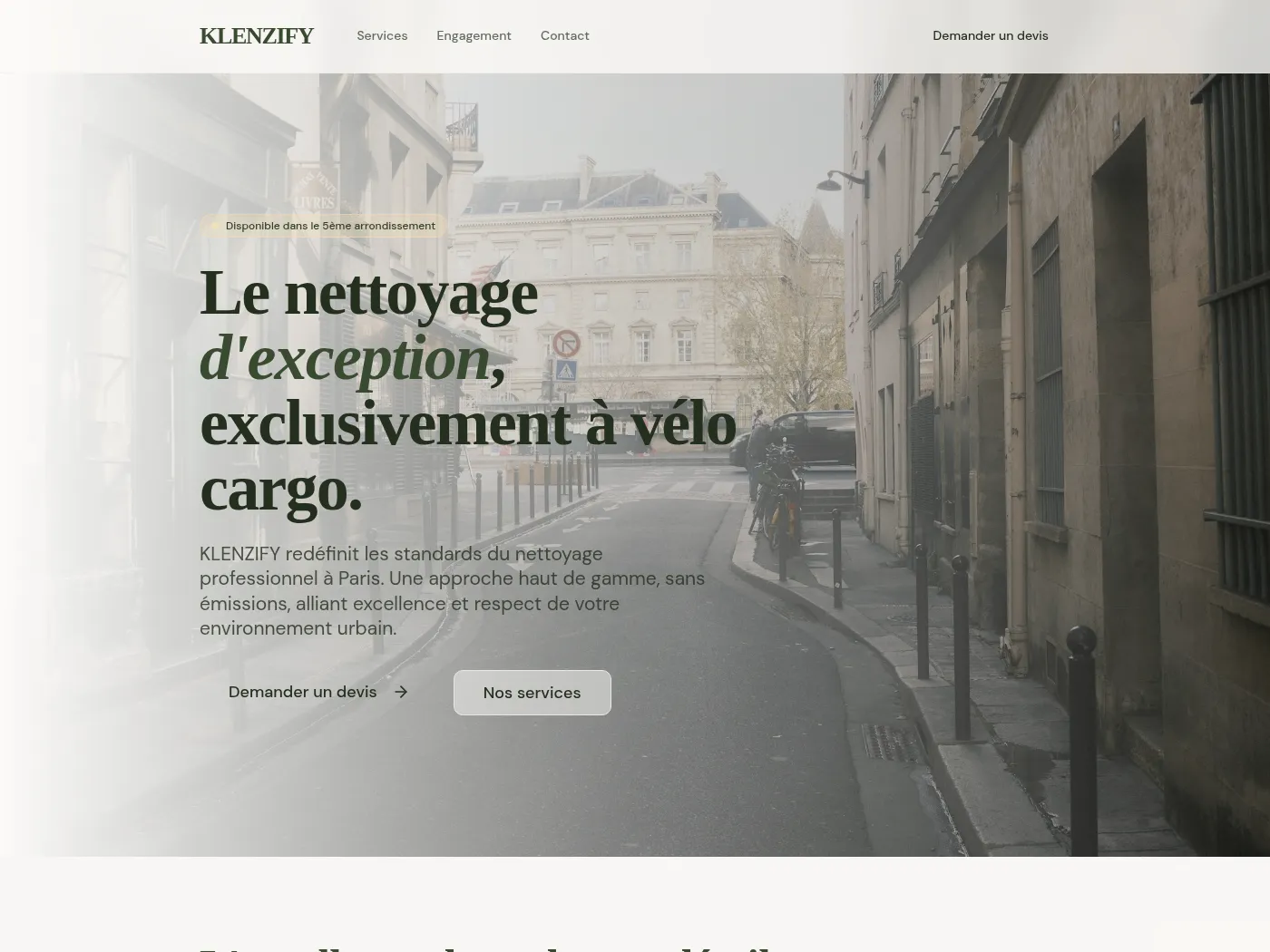 KLENZIFY Site Éco-Premium