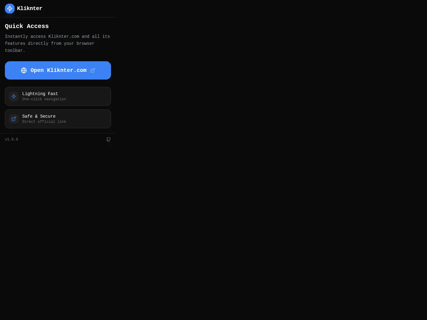 Kliknter Quick Access