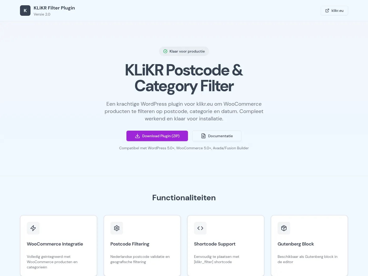 Klikr EU Plugin Fix