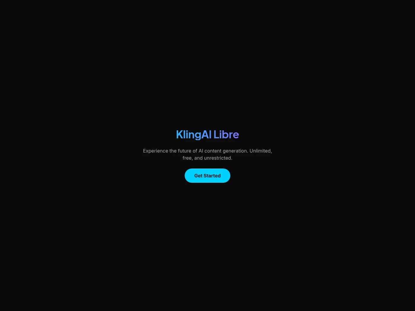 KlingAI Libre Generator