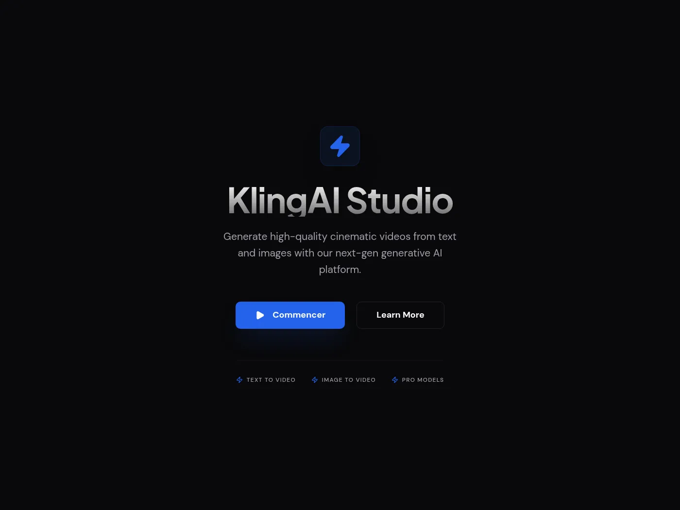 KlingAI Studio