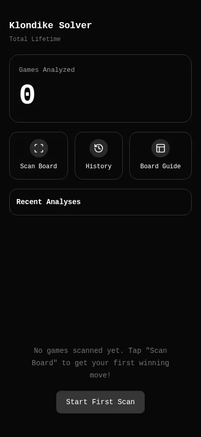 Klondike Solver Mobile