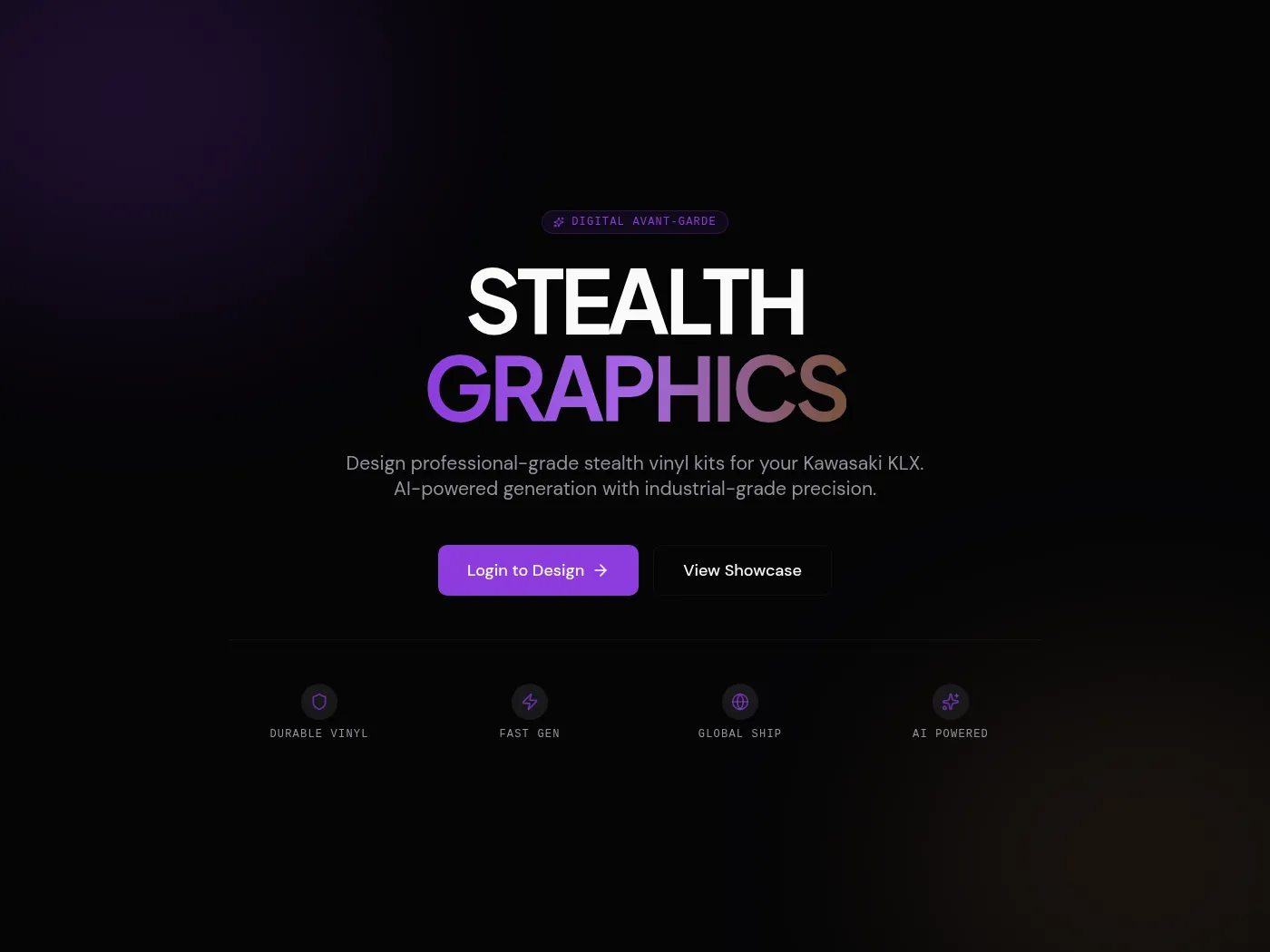 KLX Stealth Graphics Designer