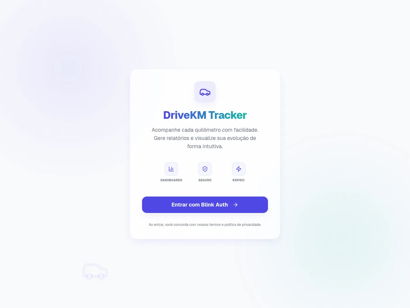 DriveKM Tracker