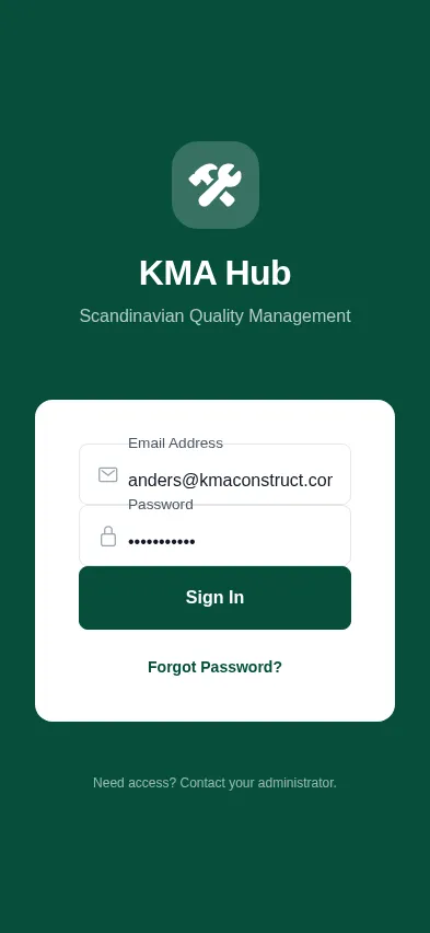 KMA Construction Hub