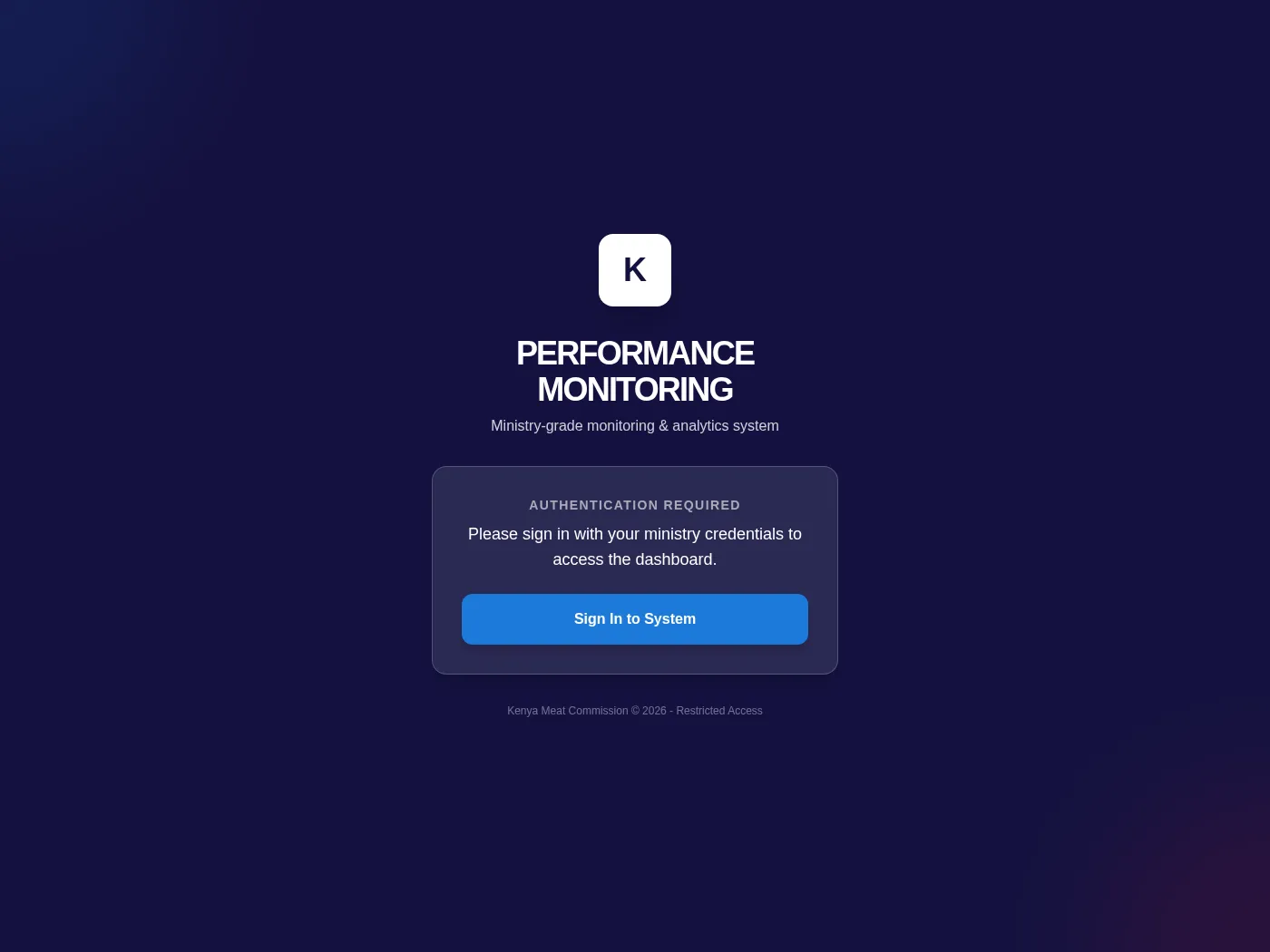KMC Performance Dashboard