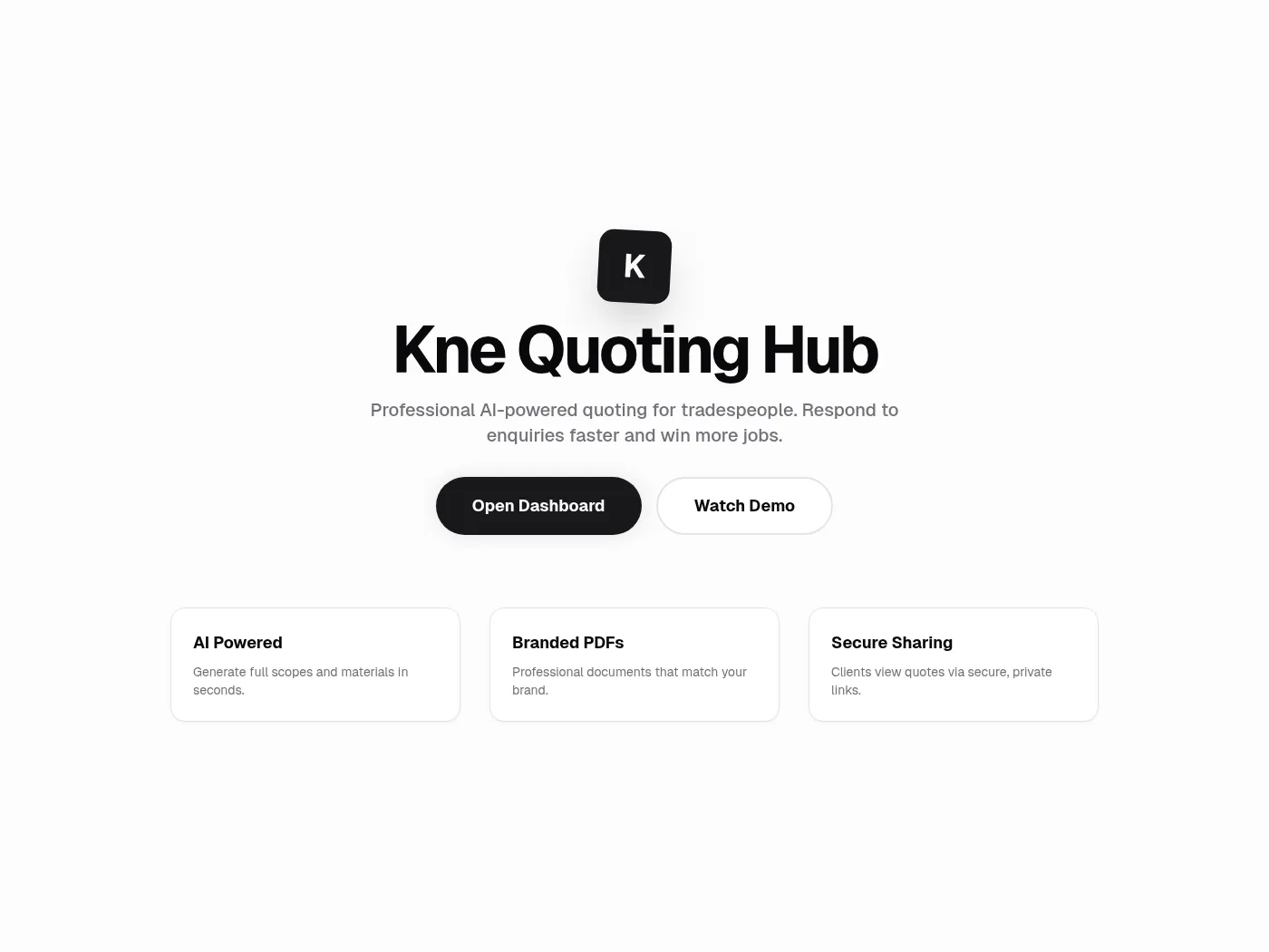 Kne Productivity Hub