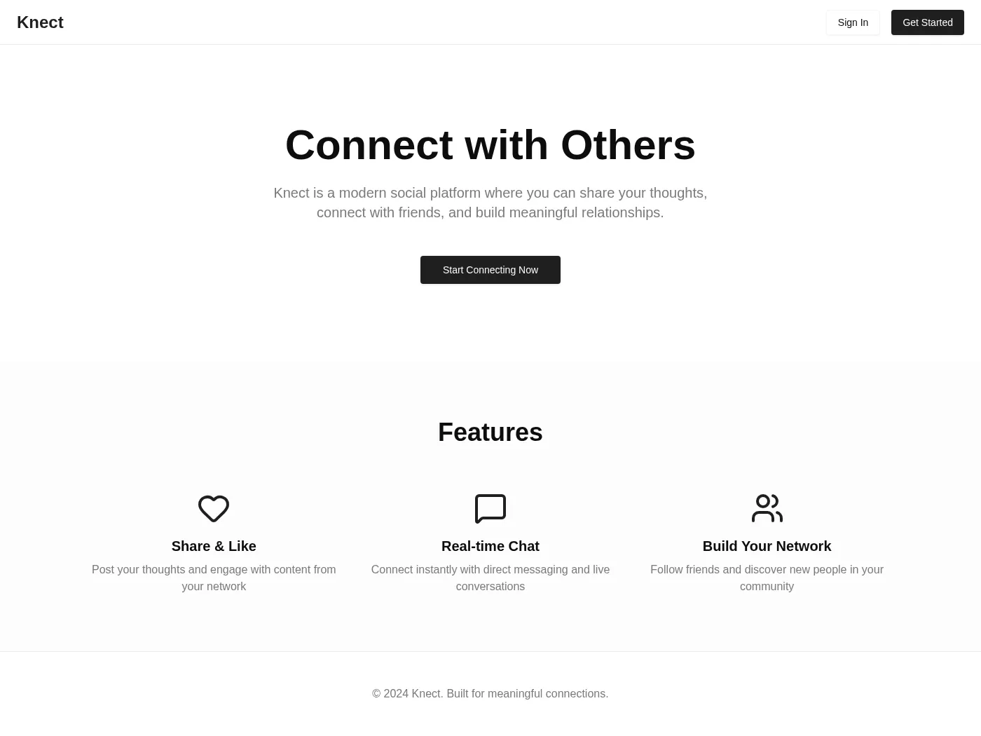 Knect App Clone