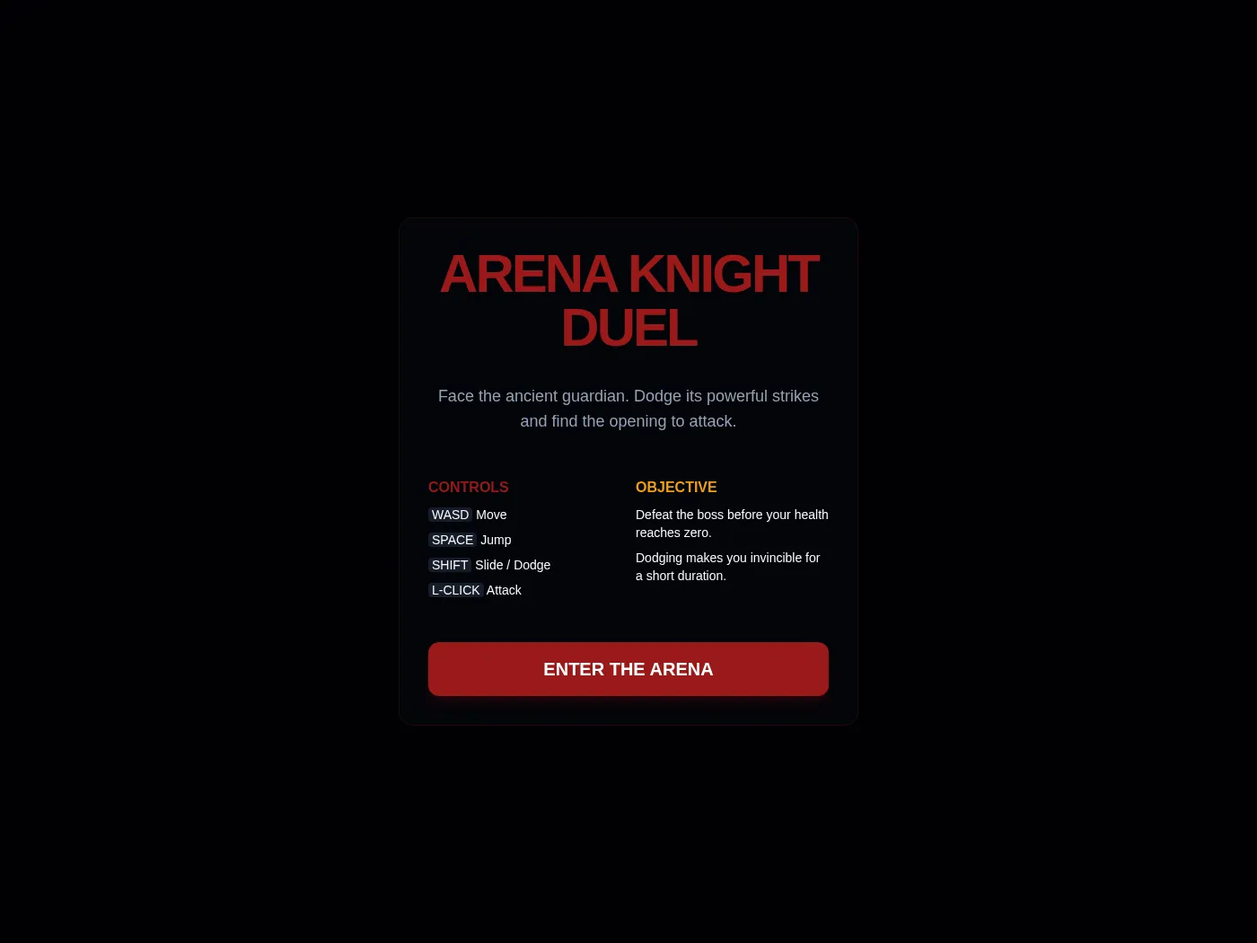 Arena Knight Duel