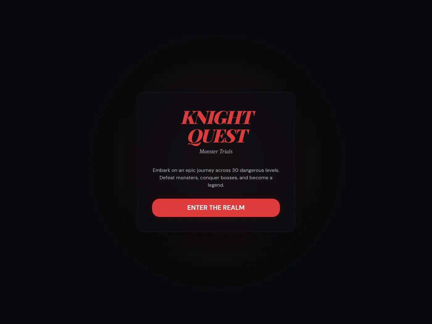 Knight Quest: Monster Trials