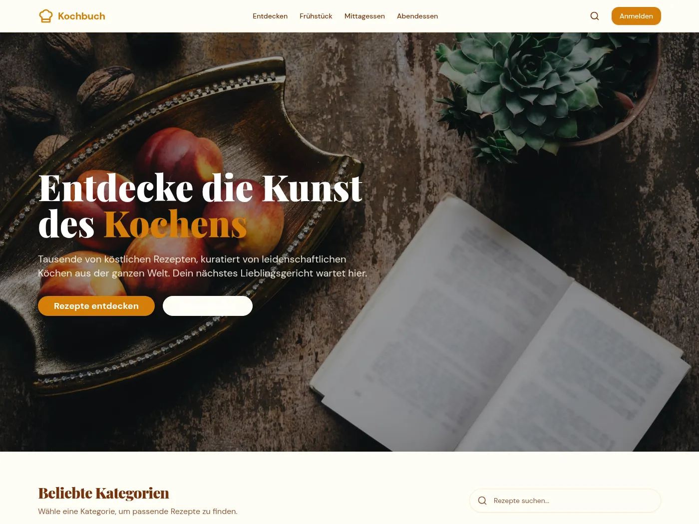 Kochbuch App