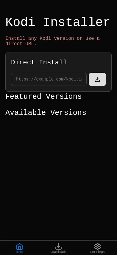 Kodi Installer Mobile