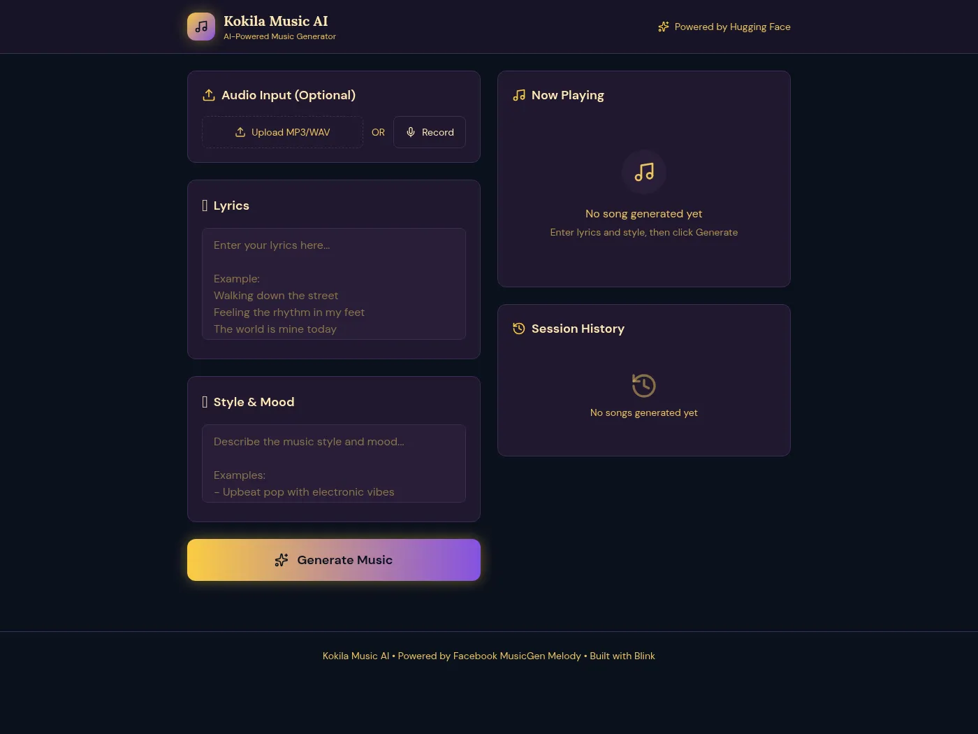 Kokila Music AI