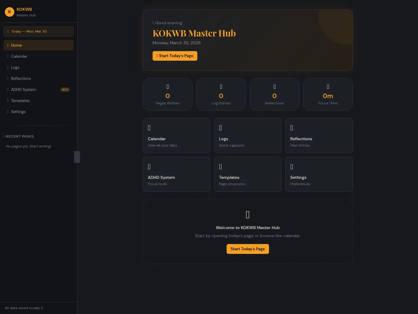 Kokwb Notes Hub