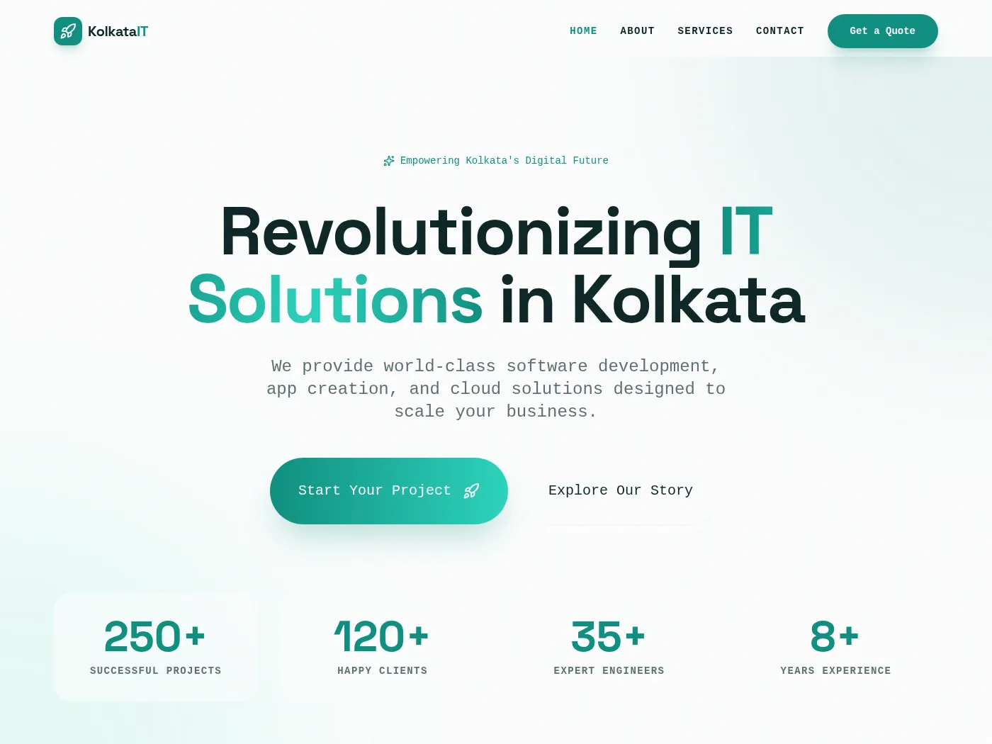 Kolkata IT Solutions Site
