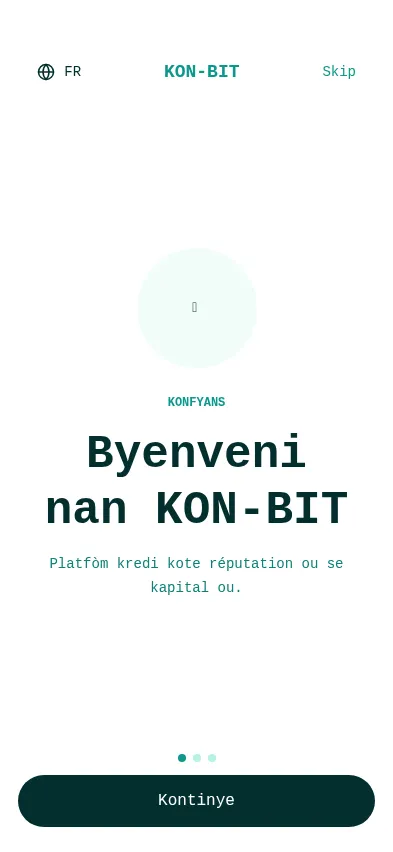 KON-BIT Credit Platform