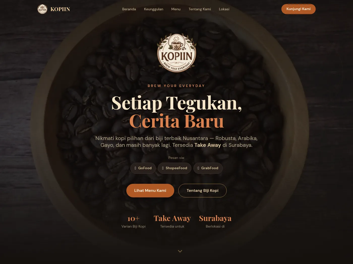 KOPIIN Coffee Web