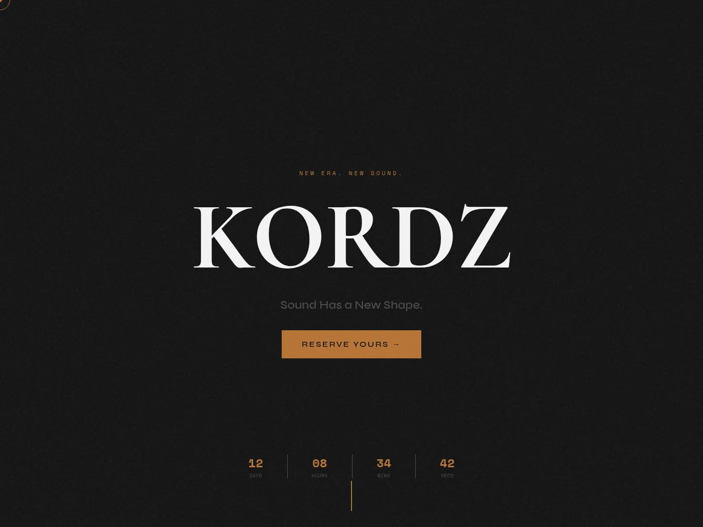 KORDZ Reveal Site