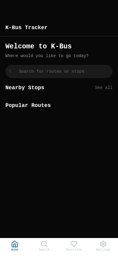 K-Bus Tracker
