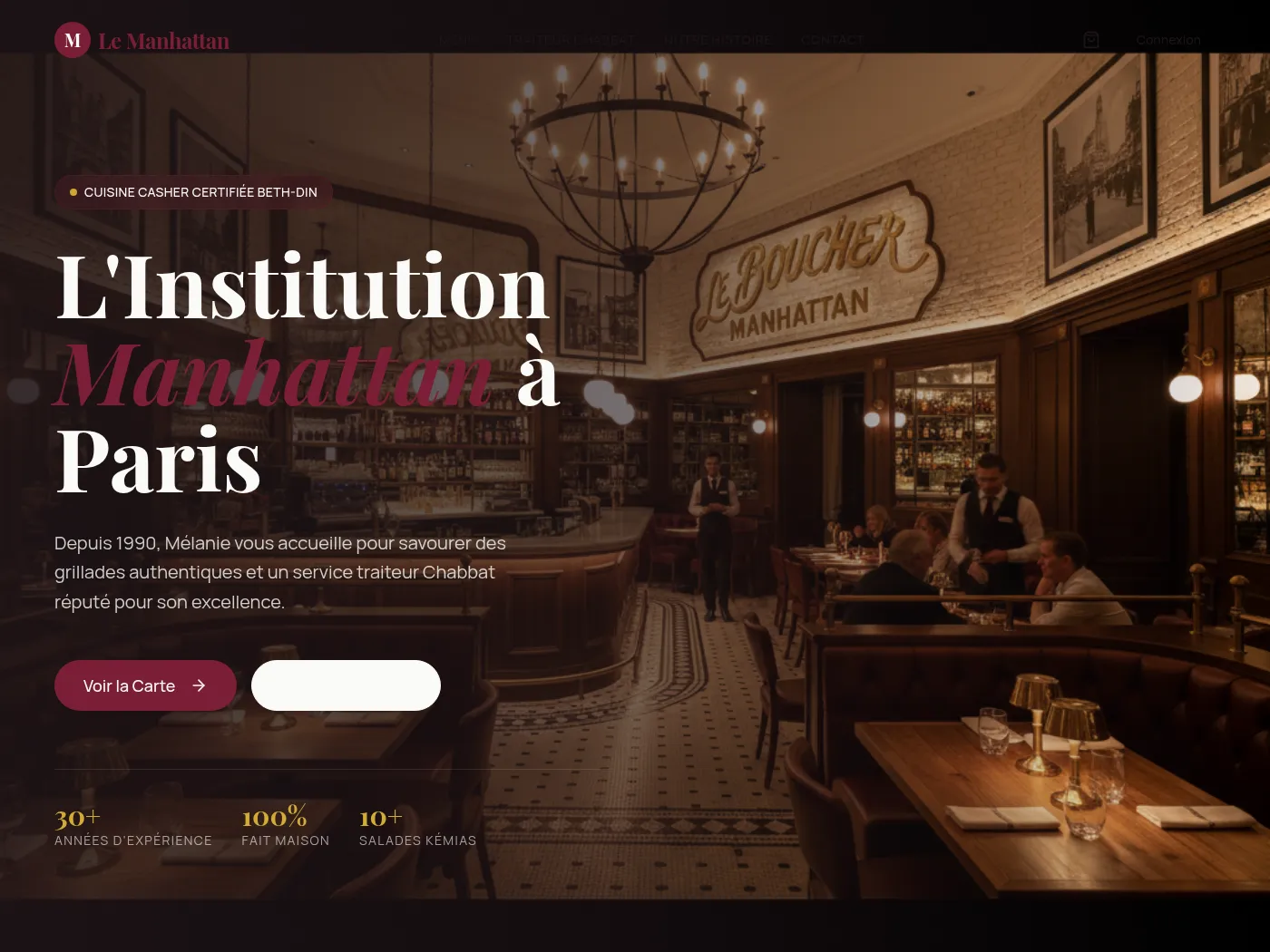Kosher Dining Web Portal
