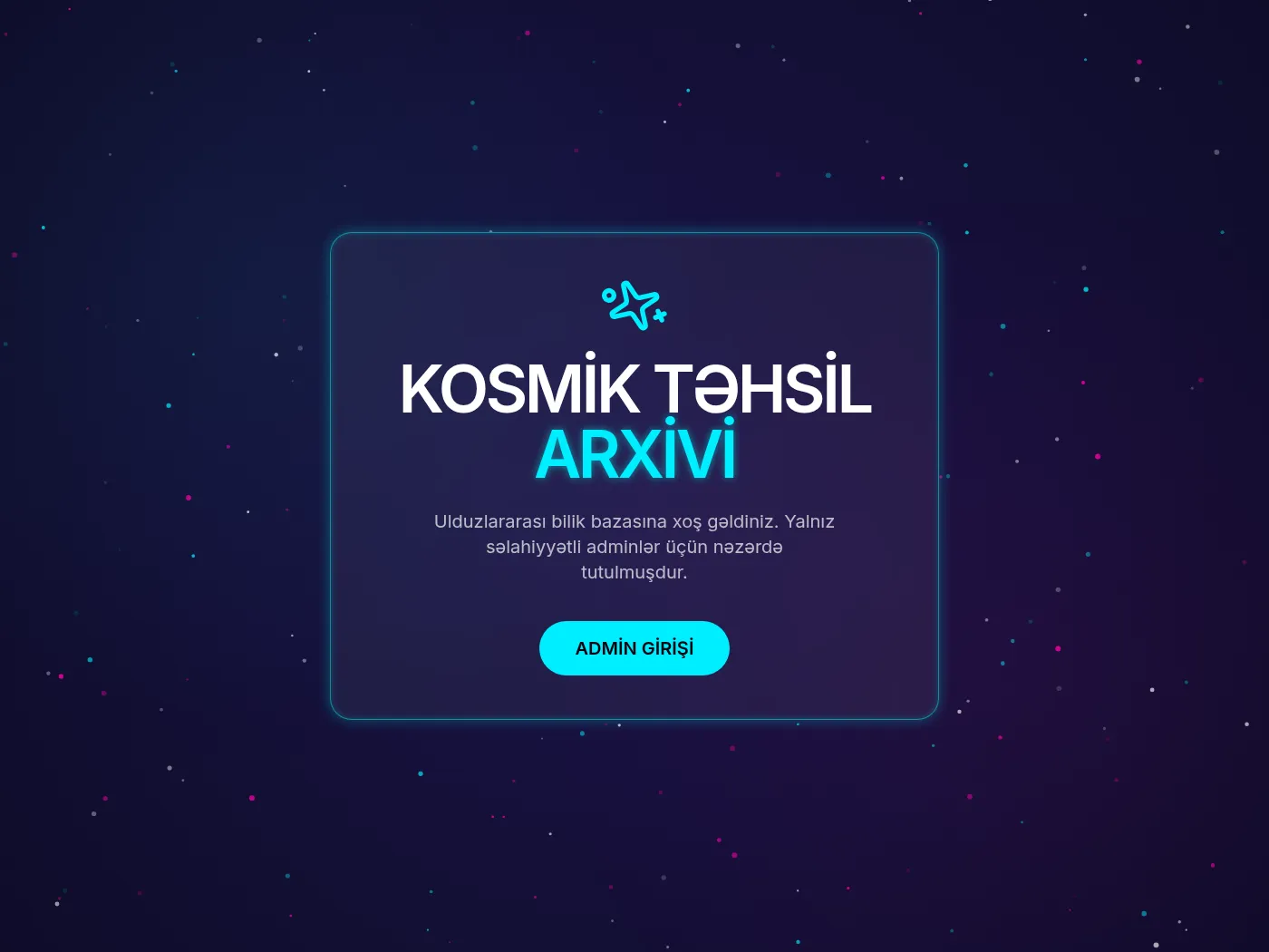 Kosmik Təhsil Arxivi