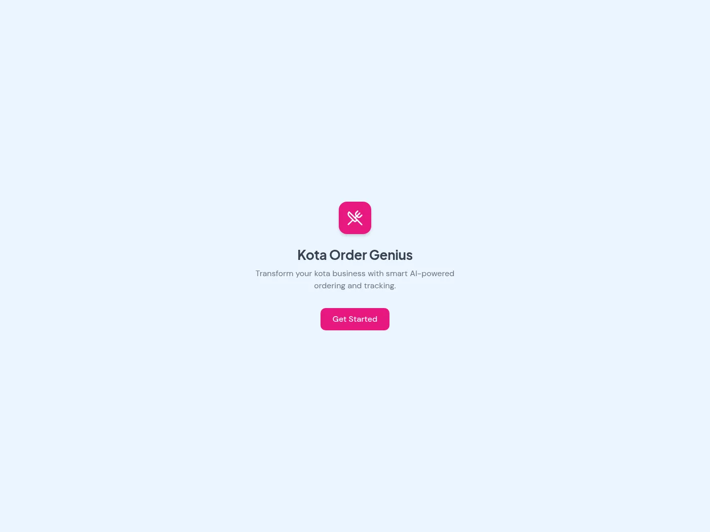 Kota Order Genius