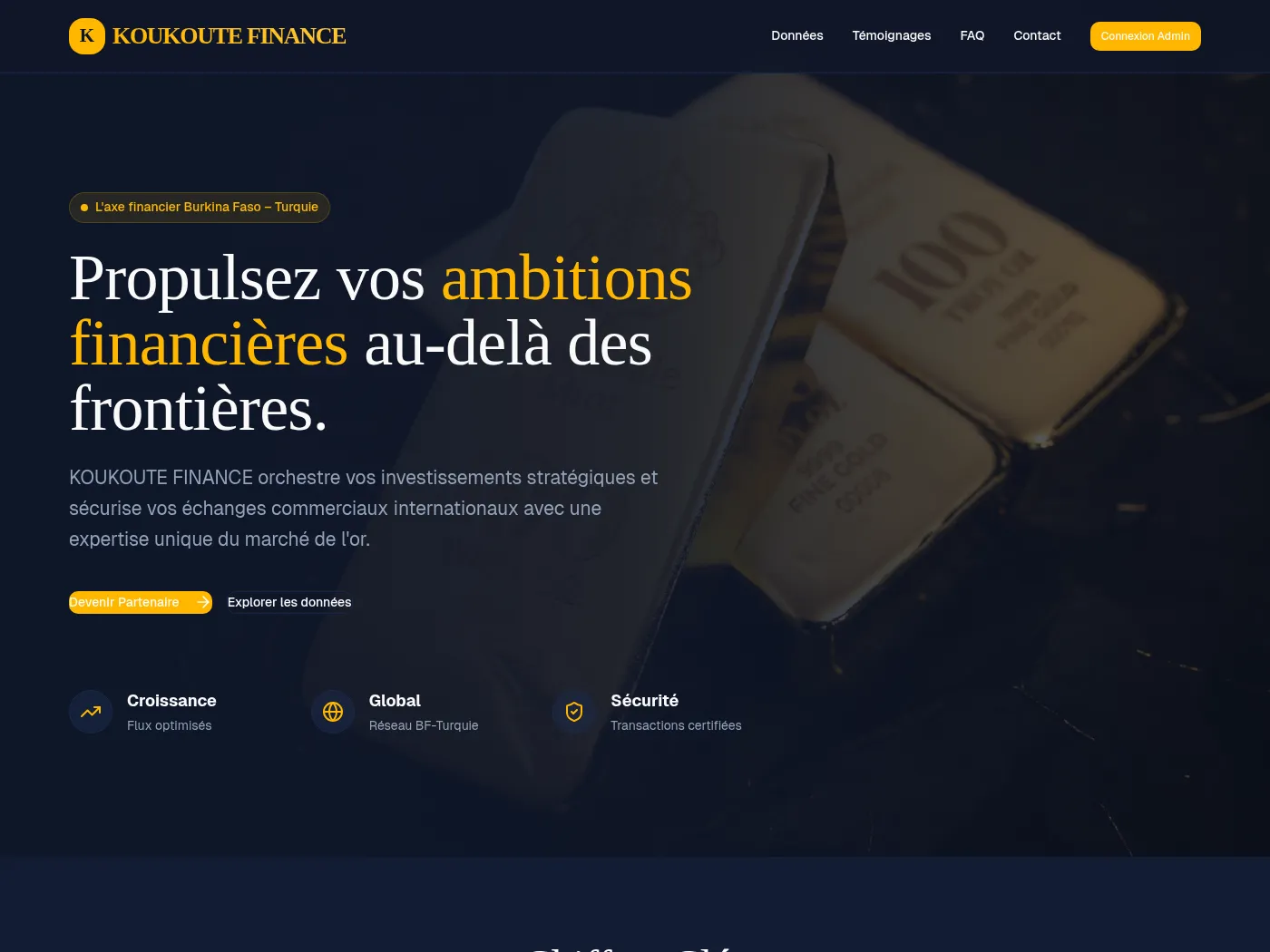 KOUKOUTE Finance Portal