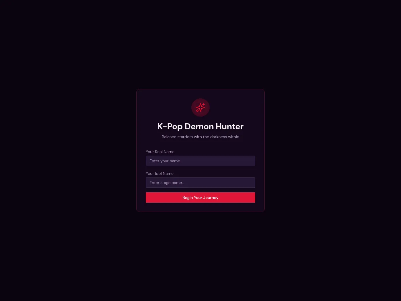 K-Pop Demon Hunter Sim
