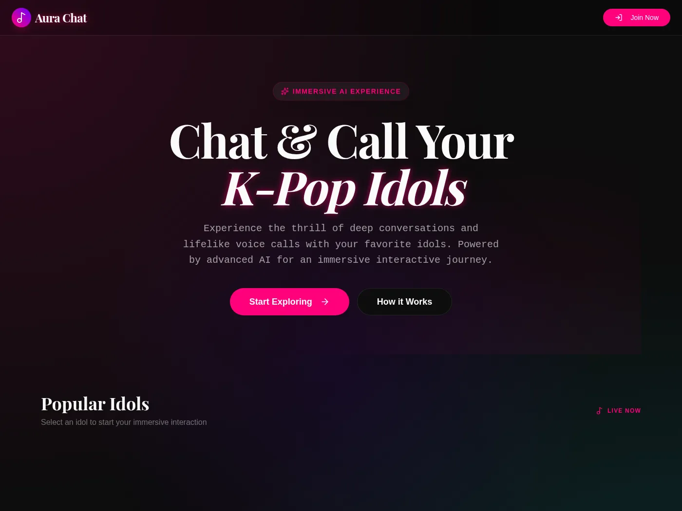 K-Pop Idol Chatroom