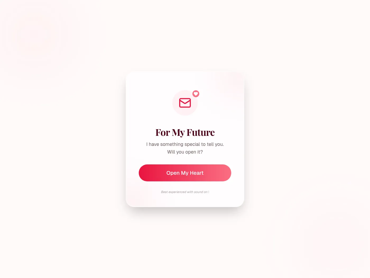 KPop Love Message Website