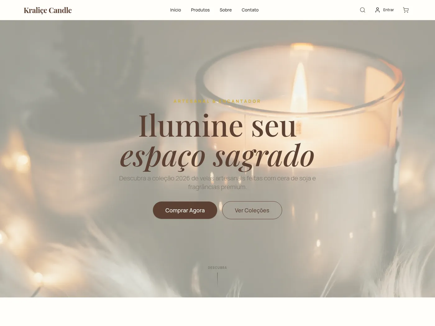 Kralice Candle Storefront