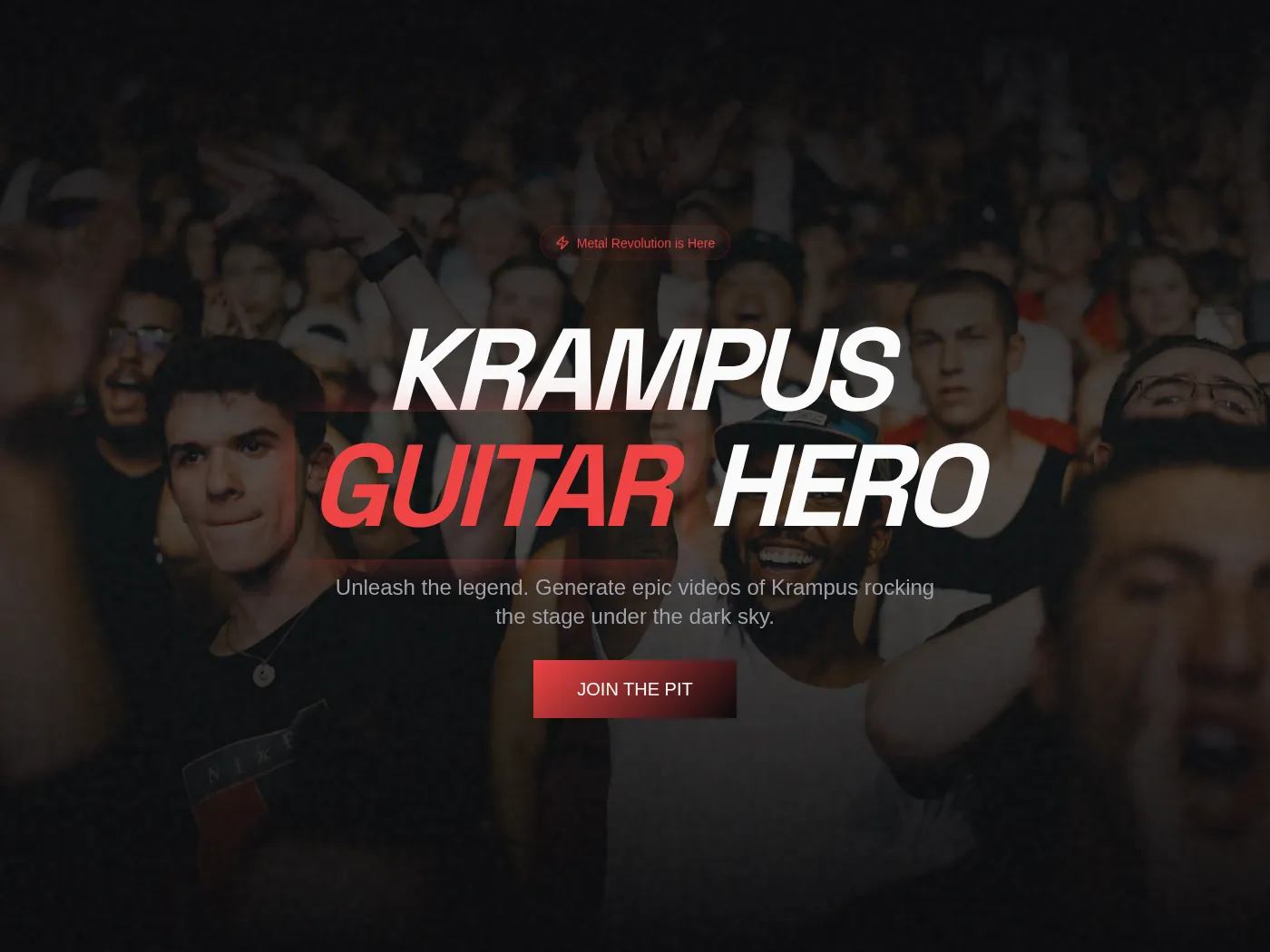 Krampus Guitar Hero