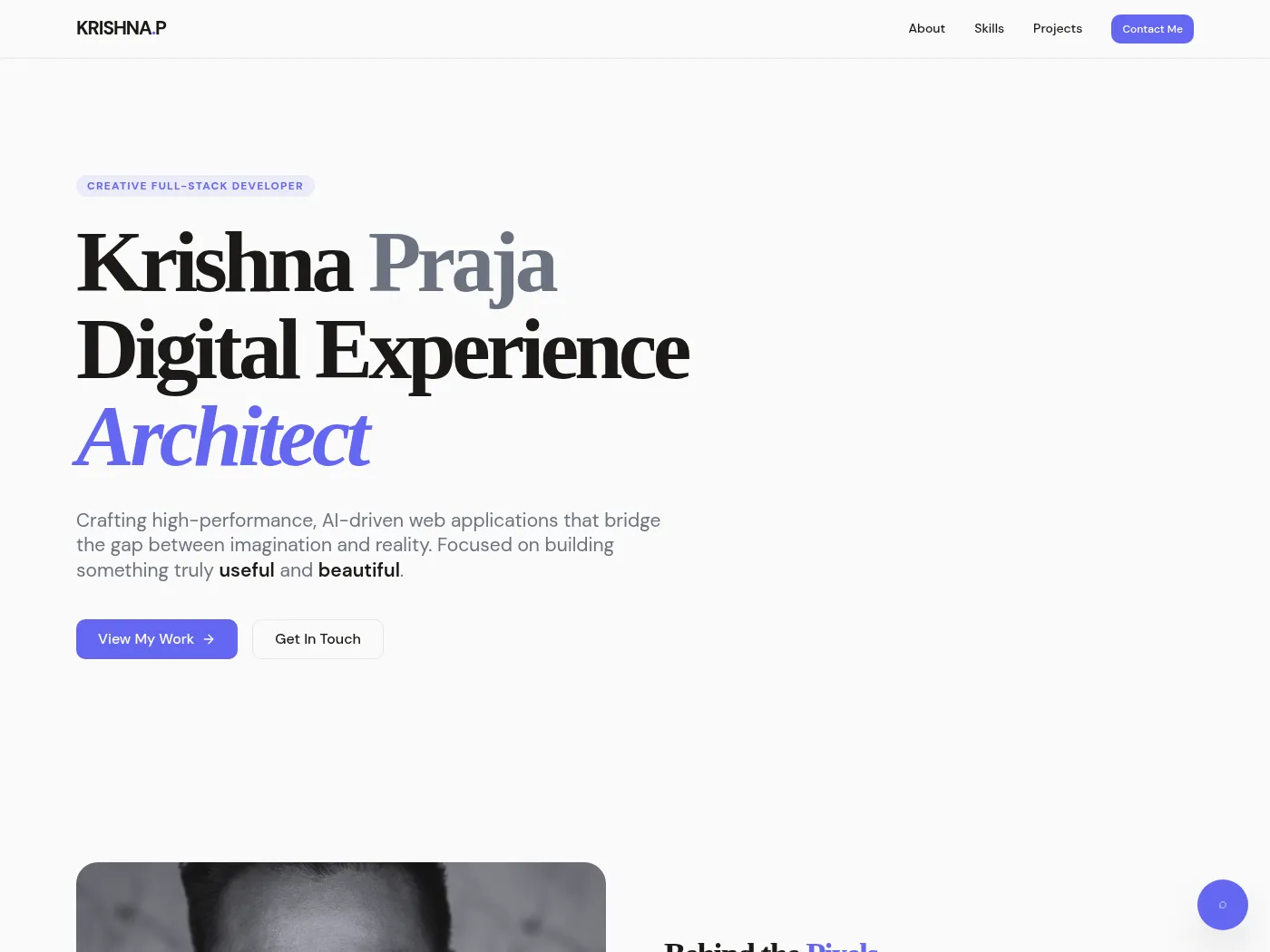 Krishna Praja Website
