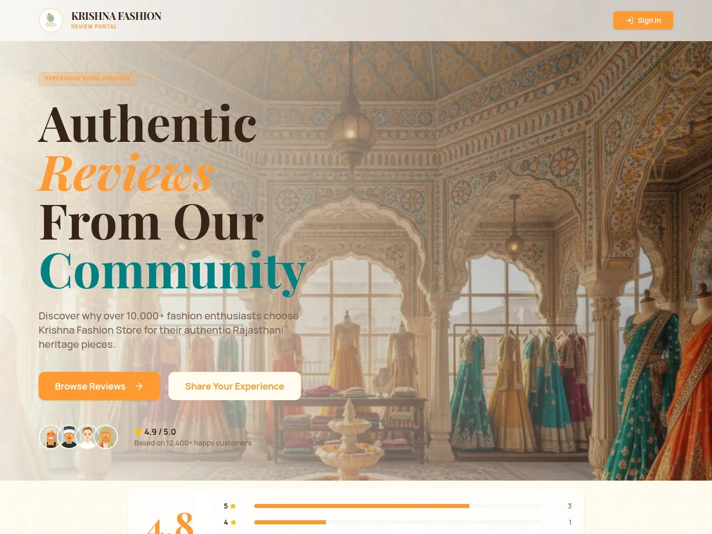 Krishna Fashion Reviews