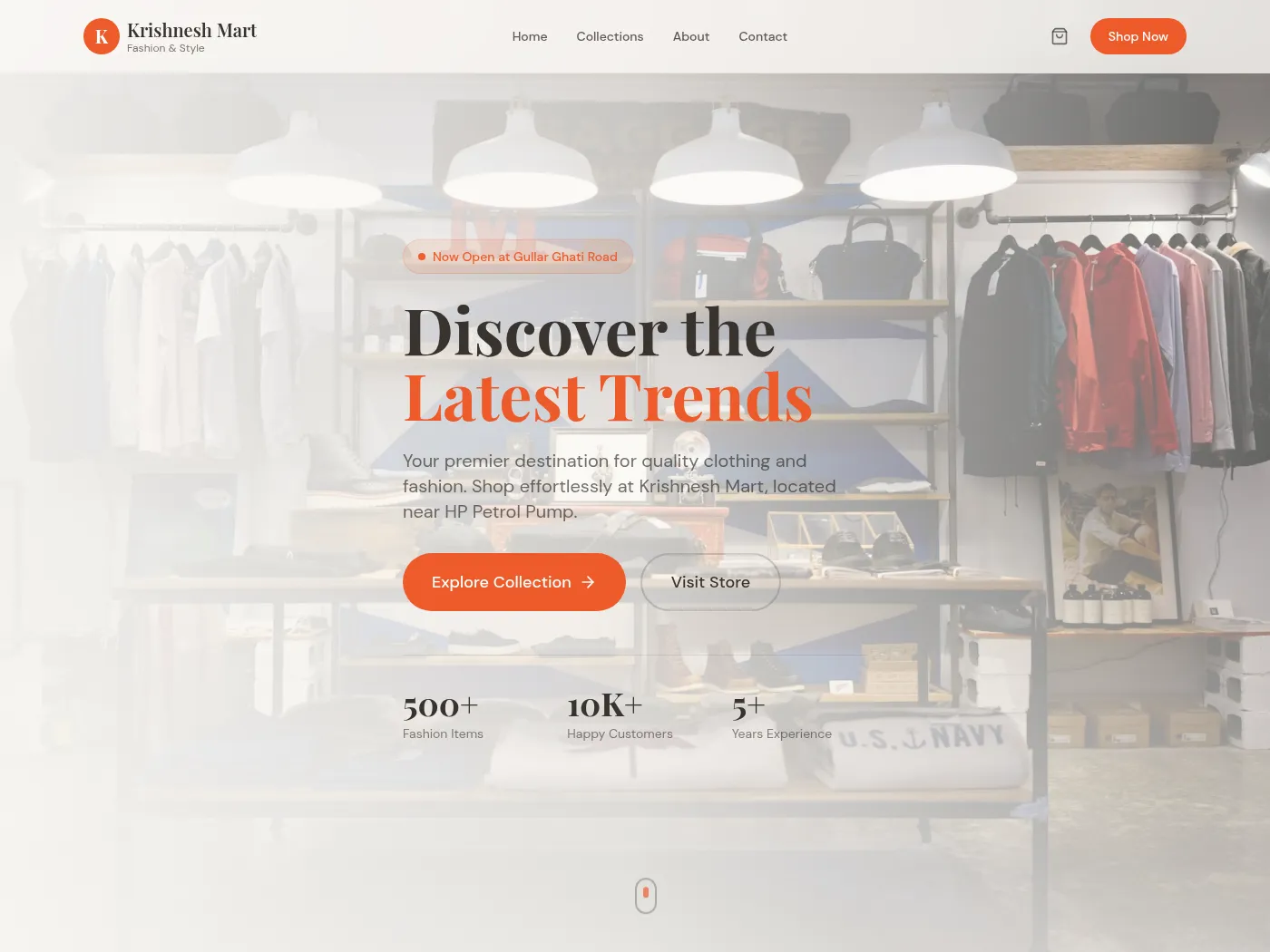 Krishnesh Mart Storefront