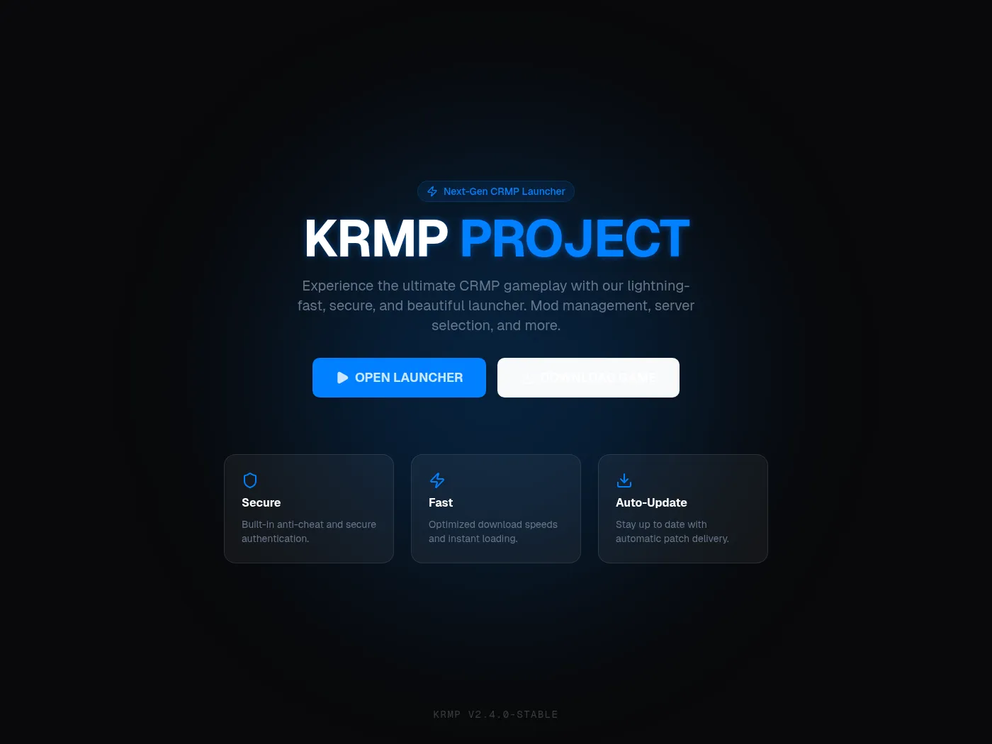 KRMP Java Launcher