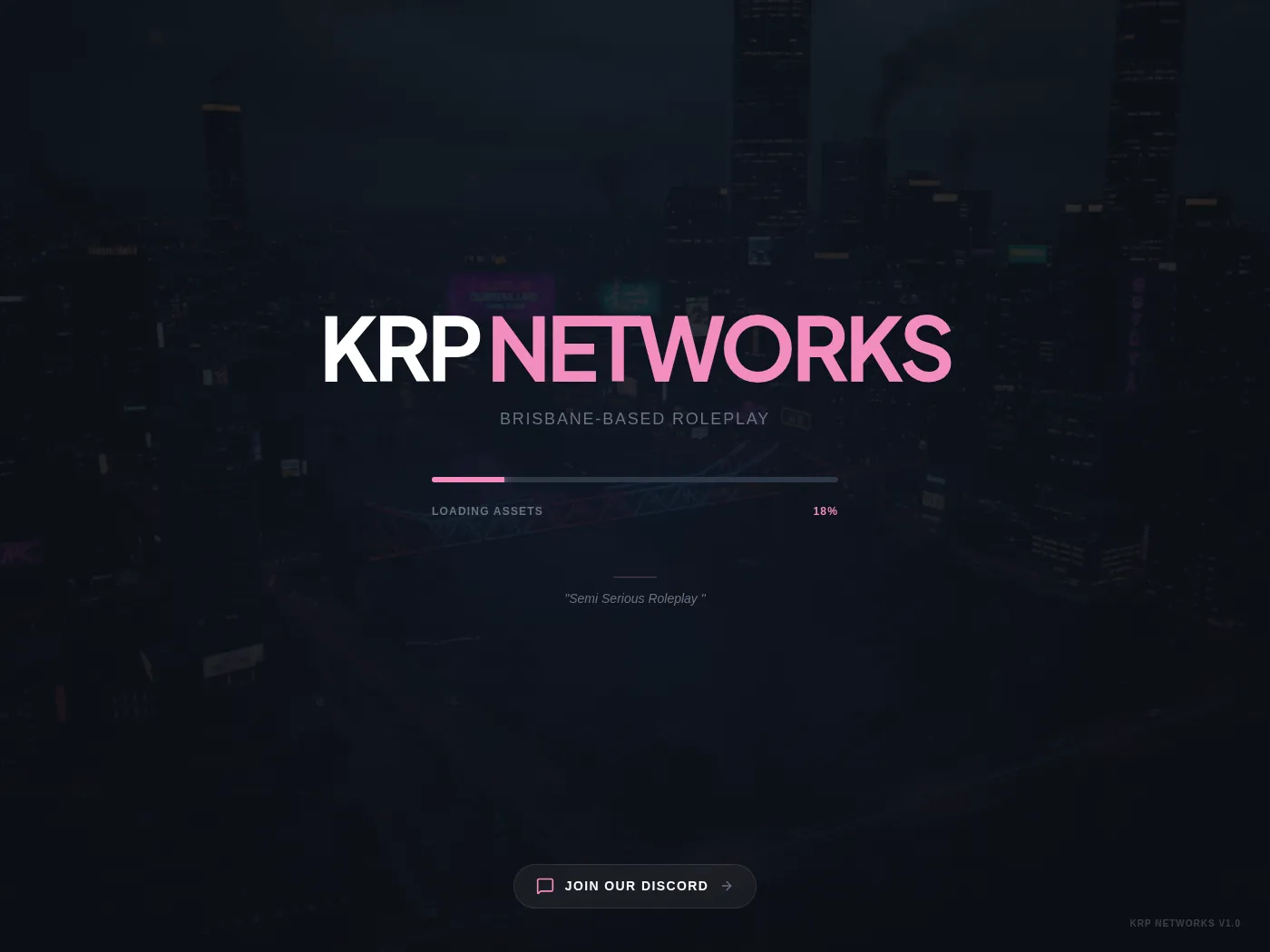 KRP Networks Loadscreen