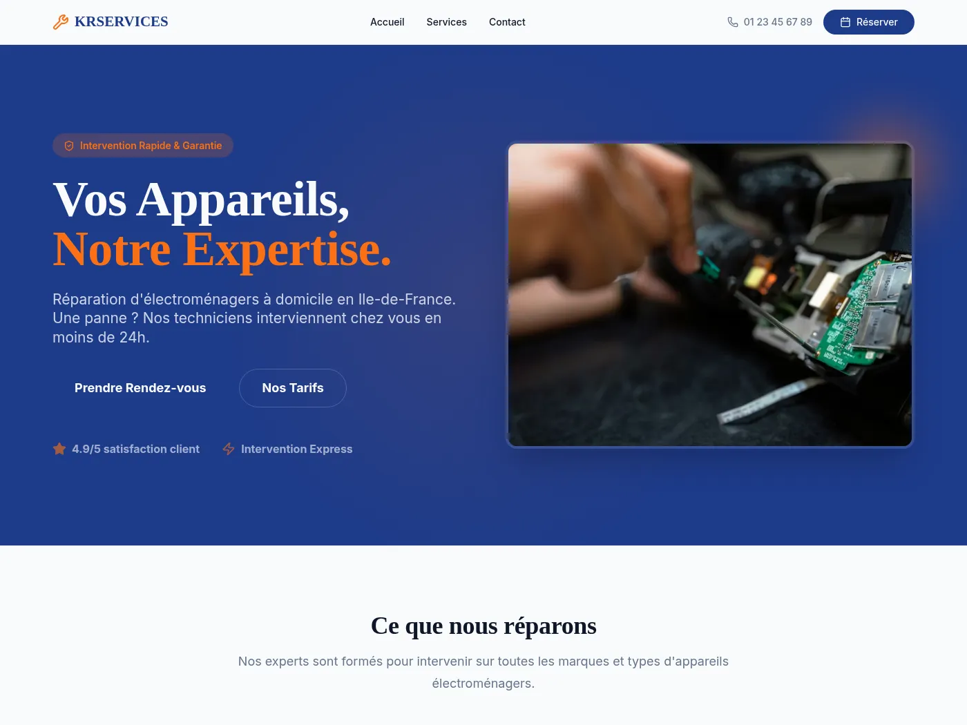 KRSERVICES Appliance Repair