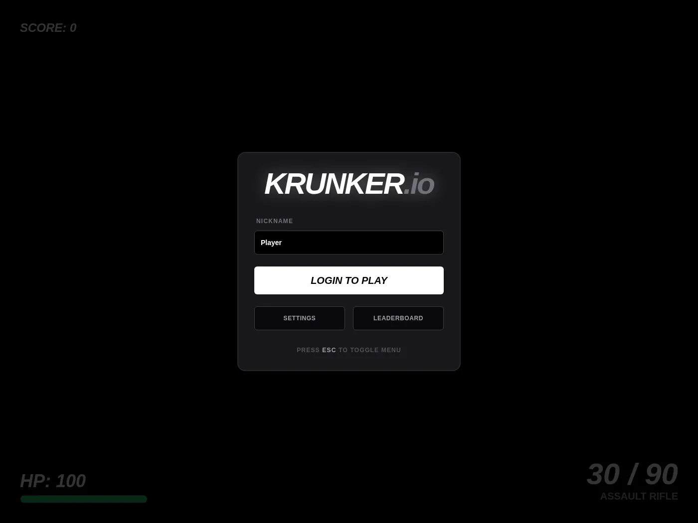 Krunker.io Clone