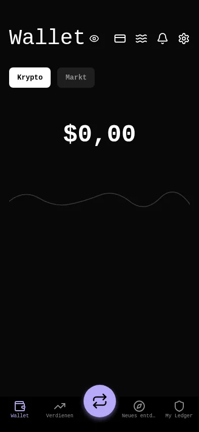 Krypto Wallet UI