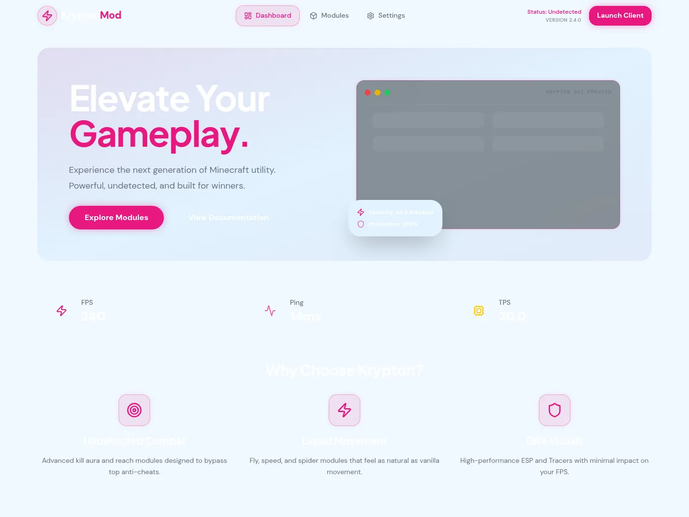 KryptonMod Client