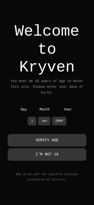 Kryven Mobile Experience (Remix)
