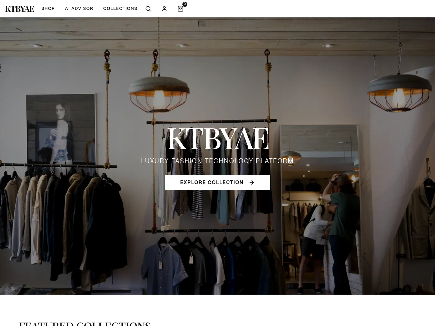 KTBYAE Fashion Tech Platform