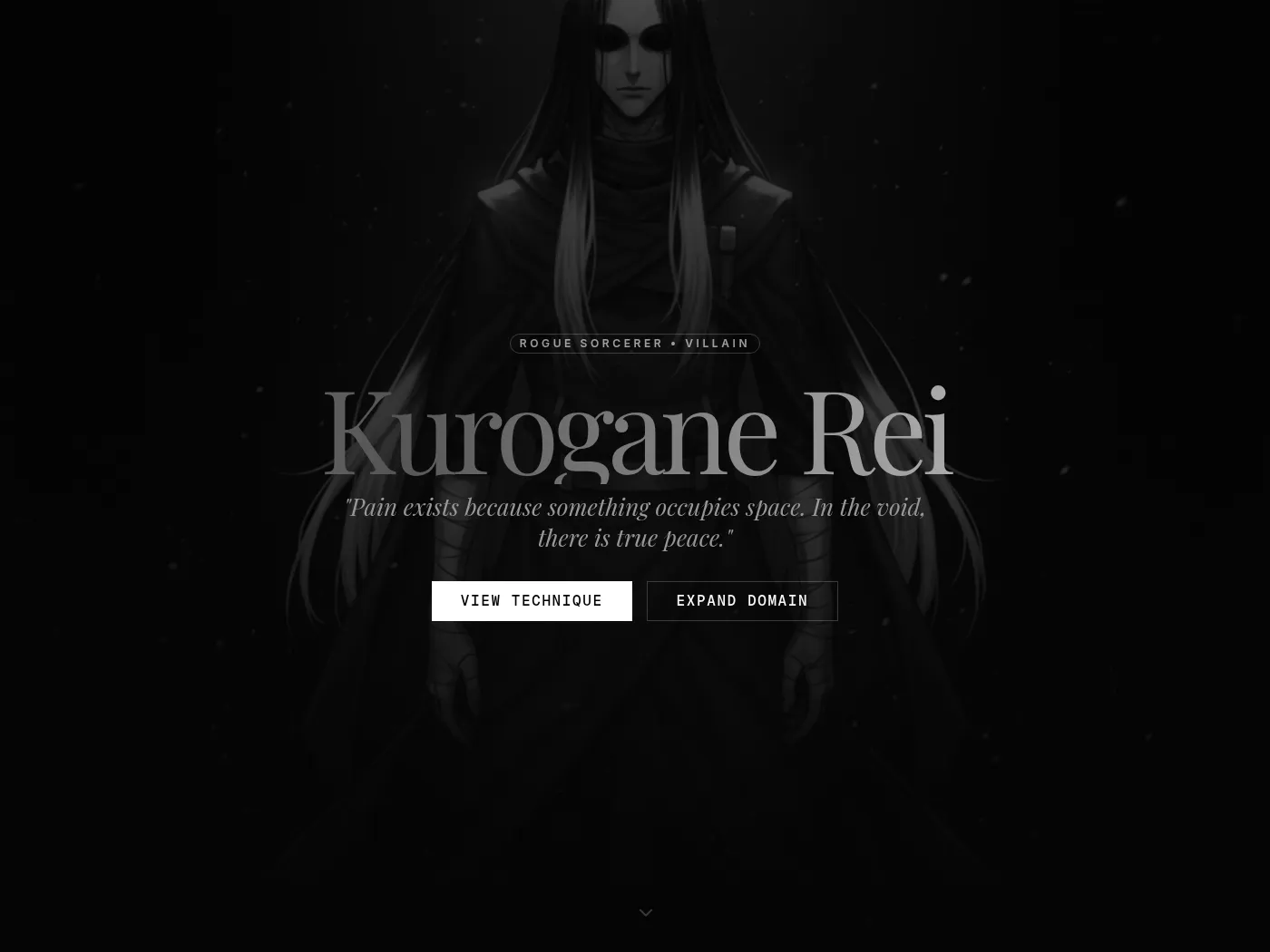 Kurogane Rei Character Sheet