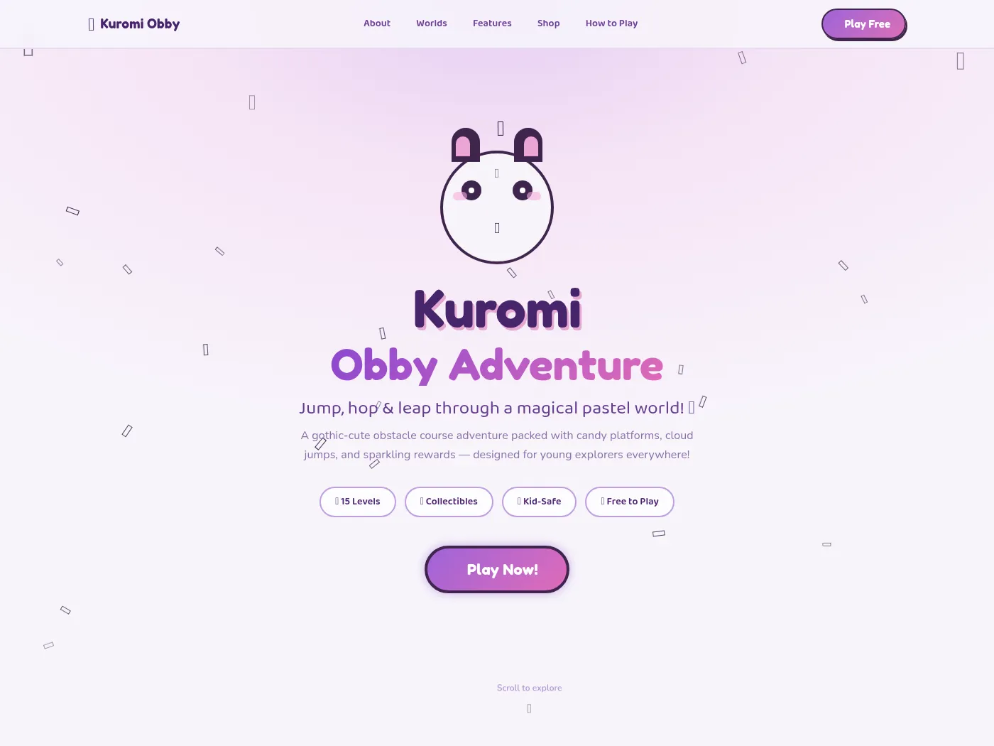 Kuromi Obby Adventure