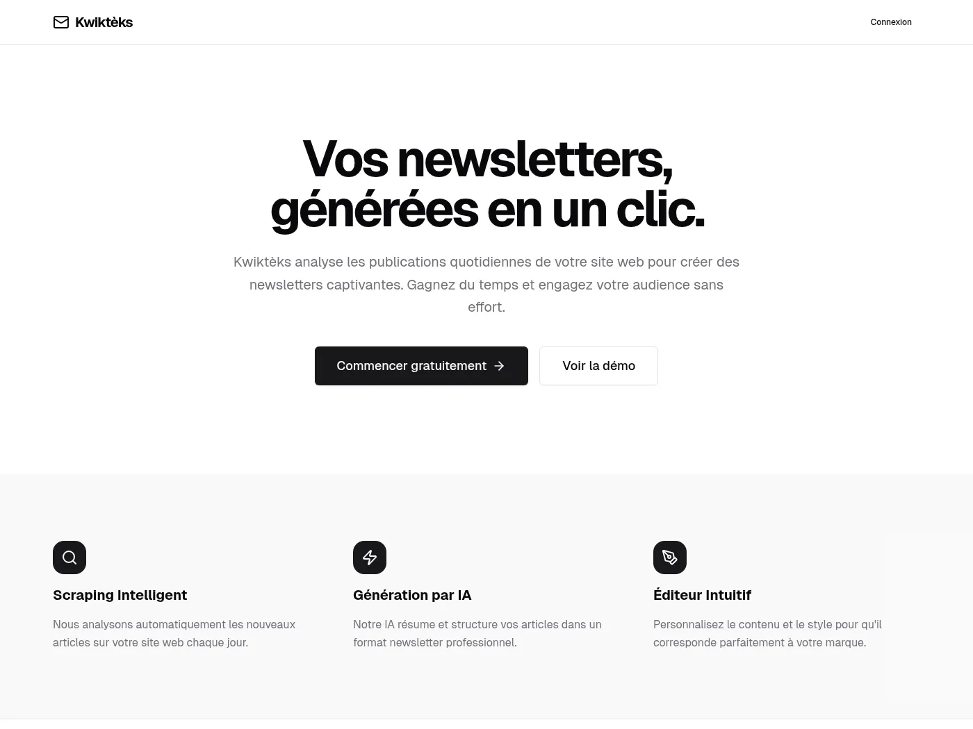 Kwiktèks News Builder