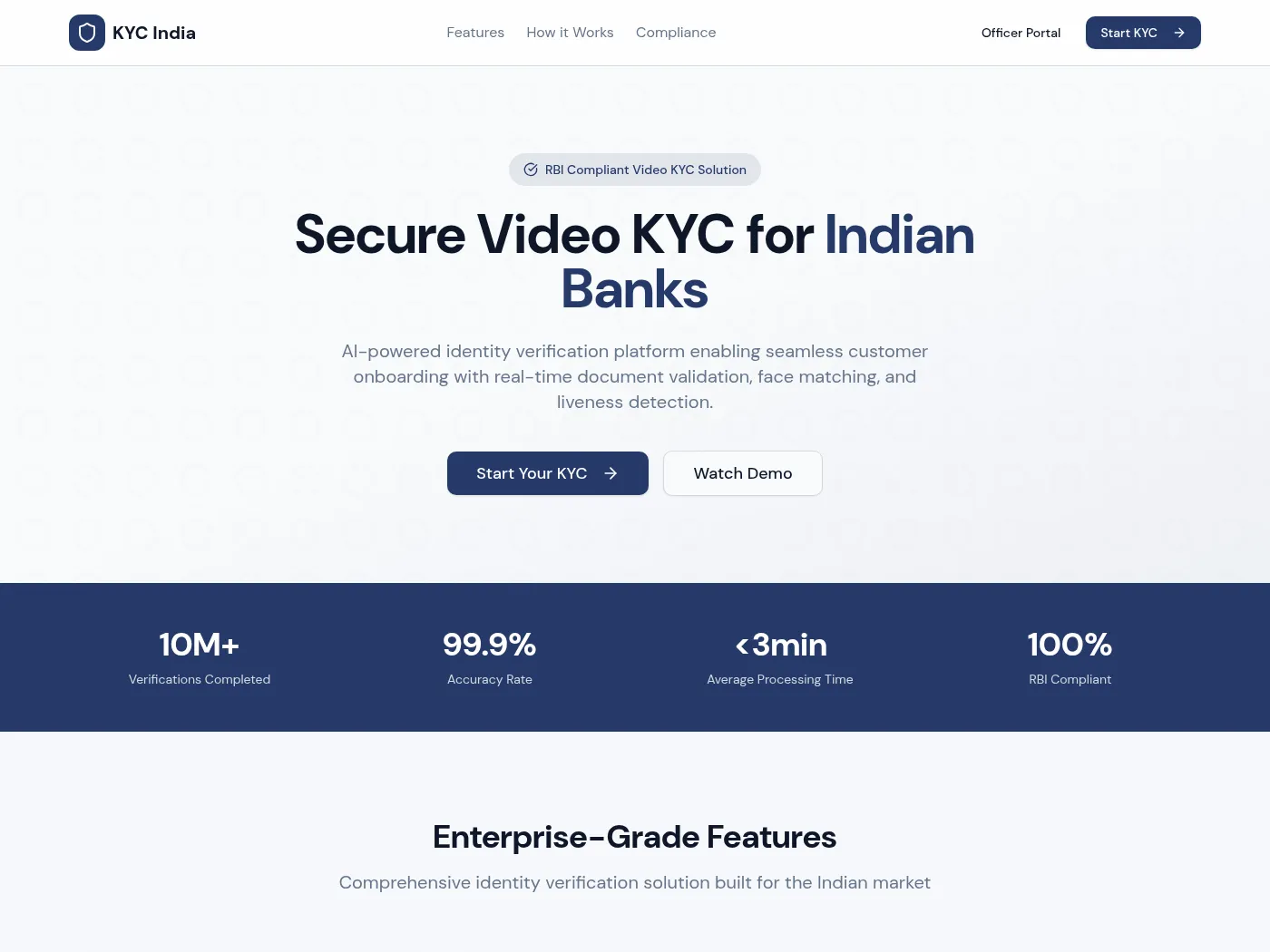 KYC AI Video Platform