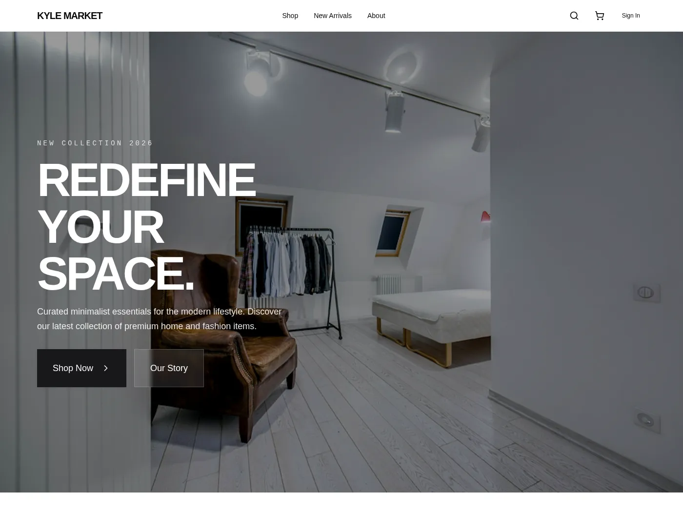 Kyle Market Ecommerce